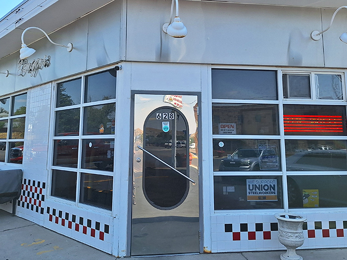 Step through this distinctive oval door into a world where calories don't count and nostalgia comes complimentary.