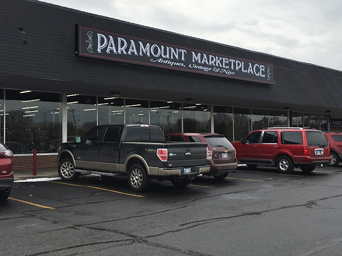 Paramount's exterior might not scream "architectural marvel," but neither did that unassuming wardrobe that led to Narnia.