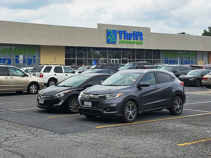 A sea of cars in the parking lot tells the story&mdash;bargain hunters know where to find Maryland's ultimate thrifting playground.