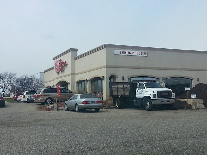 The unassuming exterior hides a treasure trove within &ndash; like finding out your quiet neighbor was once in a rock band.