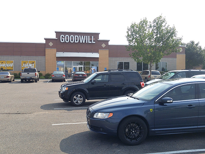 The promised land of bargain hunters everywhere, where vehicles from across Minnesota gather like pilgrims at a retail shrine.