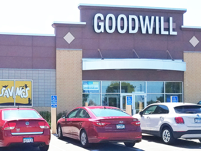 The iconic purple-and-tan facade beckons shoppers with the siren song that whispers, "Yes, you absolutely need another coffee mug."