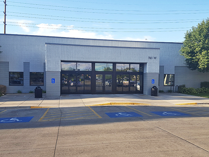 The unassuming exterior of Deseret Industries belies the treasure trove within&mdash;like finding a secret portal to bargain heaven in Salt Lake City.