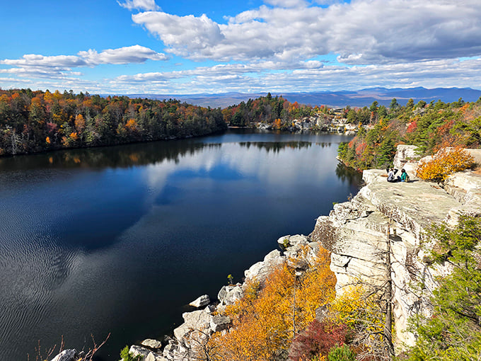 The perfect spot for contemplating life's big questions or just wondering what's for lunch. Either way, that view delivers.
