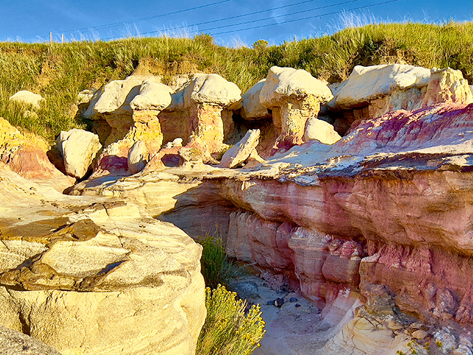 Nature's sculpture garden stands proudly against Colorado's blue sky, showcasing formations that look like they were designed by a geological Picasso.