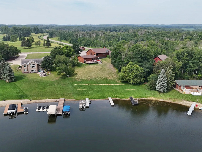 Lakeside living at its finest&mdash;where your backyard seamlessly blends into nature's playground and every morning feels like you've woken up in a Bob Ross painting.
