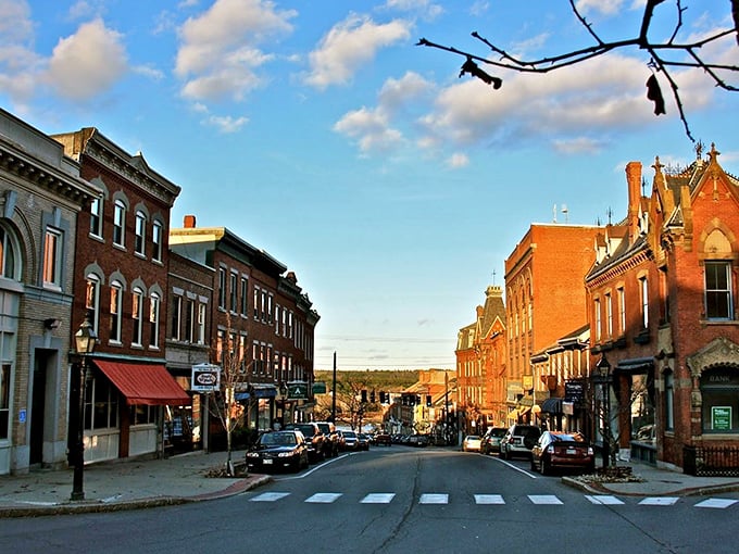 That magical moment when sunset kisses Belfast's historic downtown, creating a postcard-perfect scene that no filter could improve.