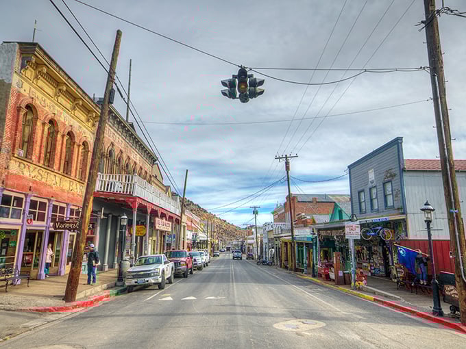 C Street stretches before you like a living museum, where Victorian architecture and modern-day treasure hunters coexist in perfect harmony.