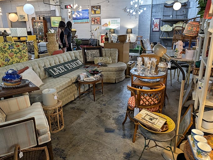 Step into this treasure hunter's paradise where vintage clothing, quirky collectibles, and nostalgic gems await around every corner.