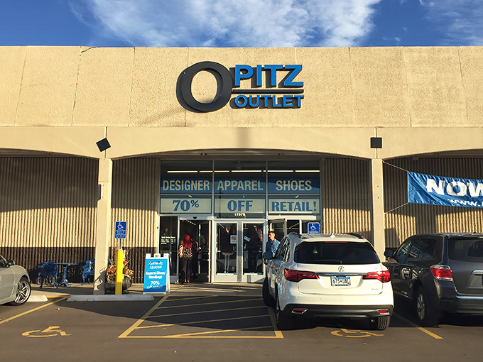 The unassuming exterior of Opitz Outlet belies the fashion wonderland within. Like a speakeasy for savvy shoppers, this Minnetonka treasure promises designer finds at jaw-dropping discounts.