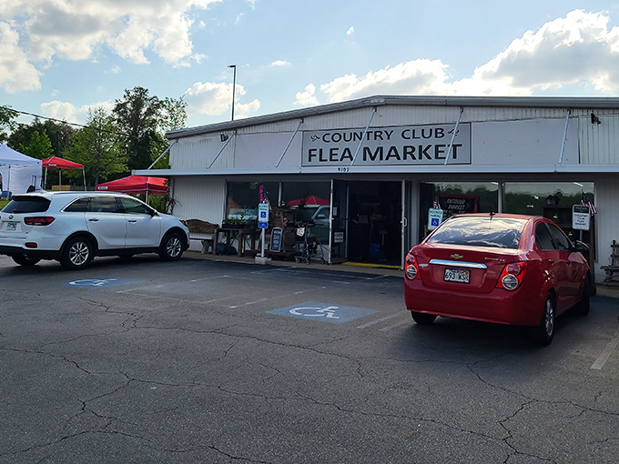 Where treasure hunters and nostalgia seekers converge&mdash;Country Club Flea Market's carefully curated chaos promises discoveries that'll make your wallet and heart equally happy.