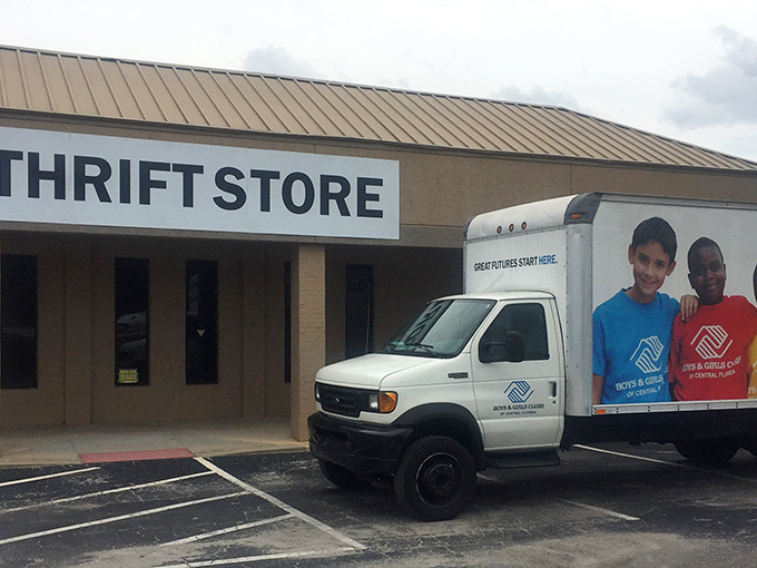 The unassuming beige exterior hides a treasure trove within, like finding out your quiet neighbor used to tour with The Rolling Stones.