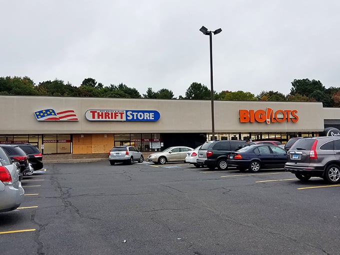 Nestled in a shopping plaza with neighboring Big Lots, this thrifting mecca draws bargain hunters from across Connecticut.