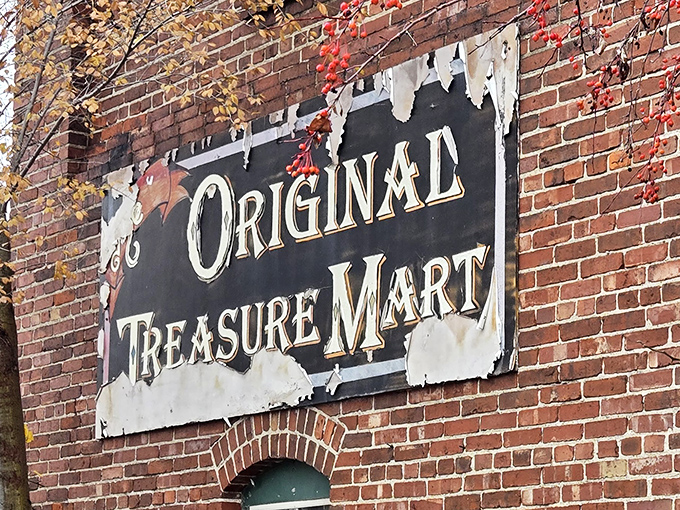 The weathered sign tells you everything you need to know &ndash; this isn't some slick retail operation, but a genuine treasure trove waiting to be explored.