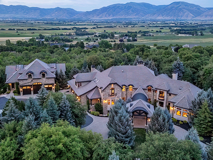 Not all mansions require a celebrity budget. Wellsville offers mountain-view estates where your retirement dollars stretch like yoga instructors.