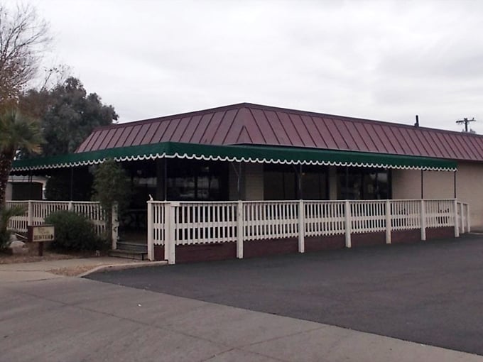 From the outside, you'd never guess the breakfast magic happening within these walls. The modest exterior keeps the focus where it belongs&mdash;on the food.