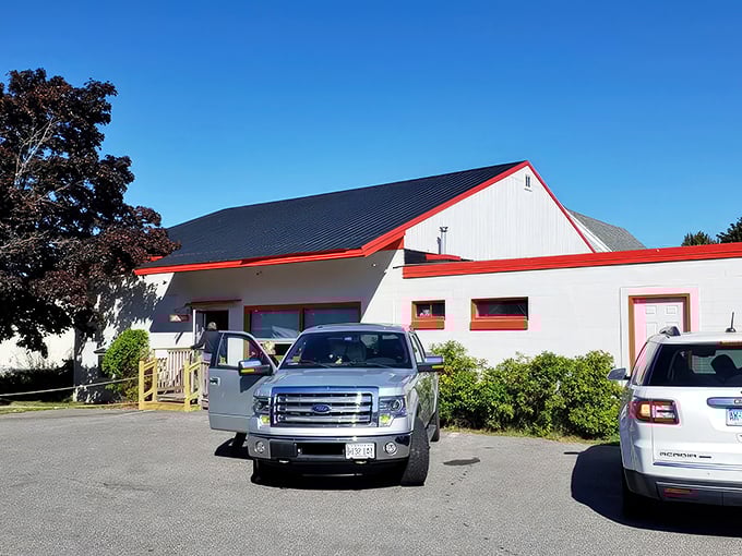 From the side view, Q Street Diner looks like a humble time capsule waiting to serve up nostalgia.