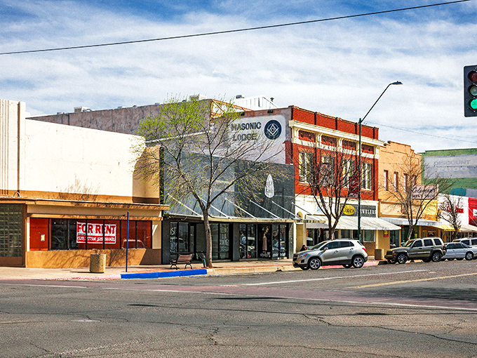 The Masonic Lodge stands proudly among Douglas's architectural treasures, a silent witness to generations of community gatherings.