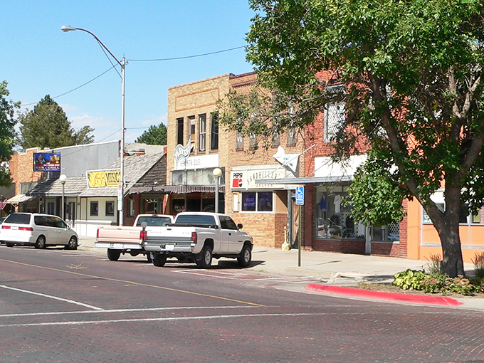 Downtown Alliance showcases classic Americana with its brick-paved streets and historic theater marquee. Small-town charm with big personality.