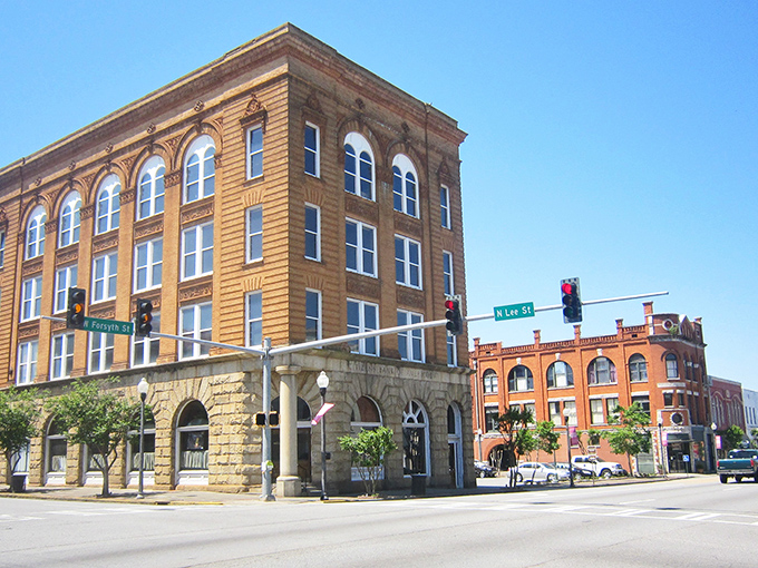 Historic architecture that doesn't quit! Americus's downtown buildings stand like well-dressed gentlemen from another era, waiting to tell their stories.
