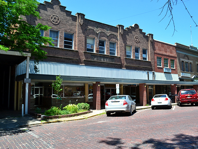 Brick streets that whisper tales of yesteryear, lined with charming storefronts where your dollar stretches like saltwater taffy on a summer day.