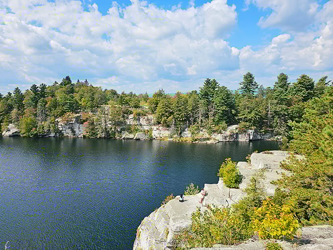 Summer at the lake &ndash; where the water looks so impossibly blue you'll wonder if someone's been tampering with reality's color settings.