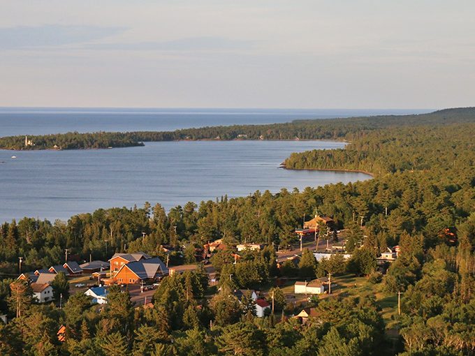 Where the road ends and Lake Superior begins&mdash;Copper Harbor's tiny village embraced by nature on Michigan's northernmost tip.