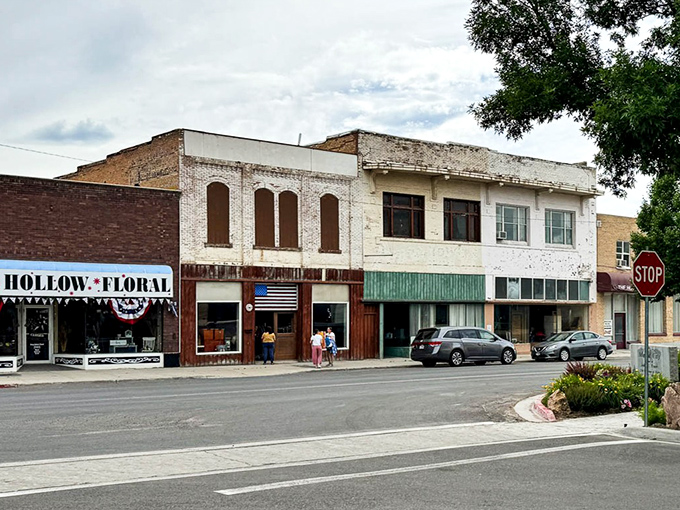 Main Street whispers stories of simpler times, where brick storefronts have witnessed generations of Malad residents building community together.