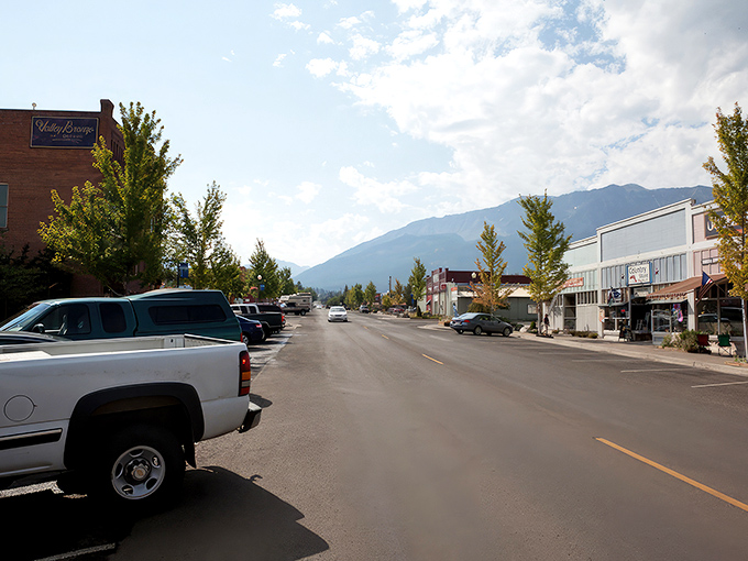 Joseph's welcoming Main Street, where historic brick buildings meet mountain views, creating a postcard-perfect small town that beckons visitors to slow down and stay awhile.