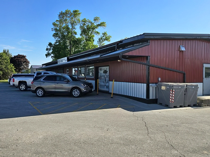 No fancy architecture needed when what's happening in the smokers is the real attraction. This humble building houses meat magic that draws pilgrims from counties away.
