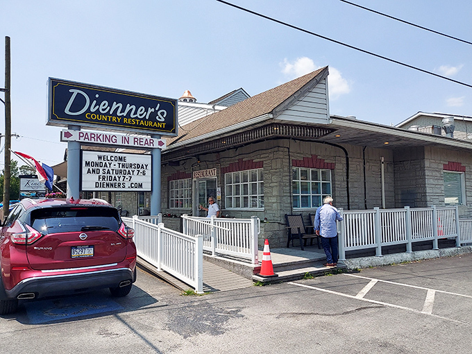 The unassuming exterior of Dienner's Country Restaurant hides culinary treasures that have Pennsylvania locals and road-trippers alike making regular pilgrimages to Soudersburg.
