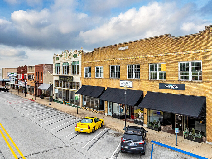 These golden-bricked buildings have witnessed generations of Harrison residents, standing like sentinels of small-town charm that big city developers would kill to replicate.