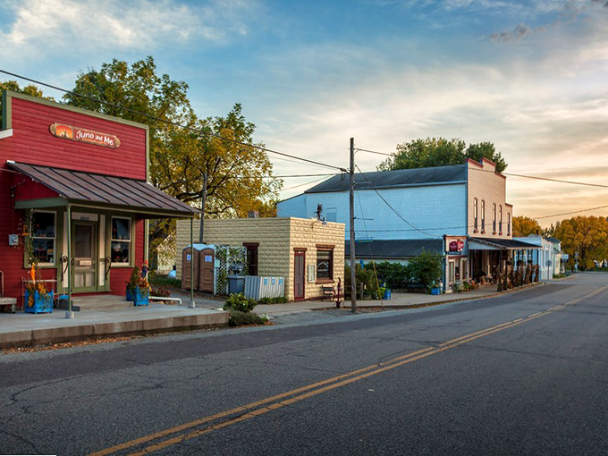 Main Street Stockholm: where traffic jams mean three cars and a motorcycle. Small-town charm with big personality nestled between bluffs and the mighty Mississippi.