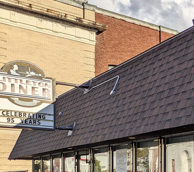 This classic diner has been serving Littleton since before your grandparents' first date, and it still looks absolutely perfect.