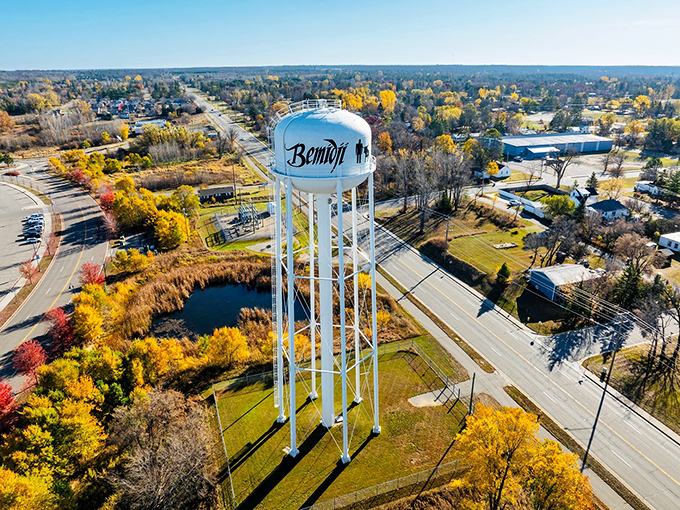 Downtown Bemidji's charming main street, where fish-painted crosswalks remind you this is a town that takes its lakes&mdash;and its character&mdash;seriously.