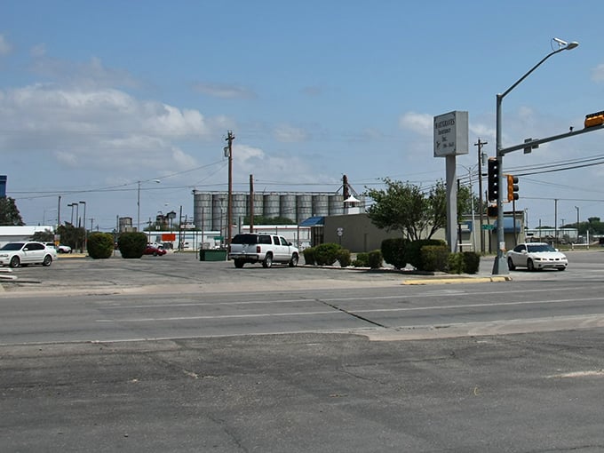 Where small-town America meets big sky country – Lovington's streets unfold beneath that famous New Mexico blue that seems to go on forever.