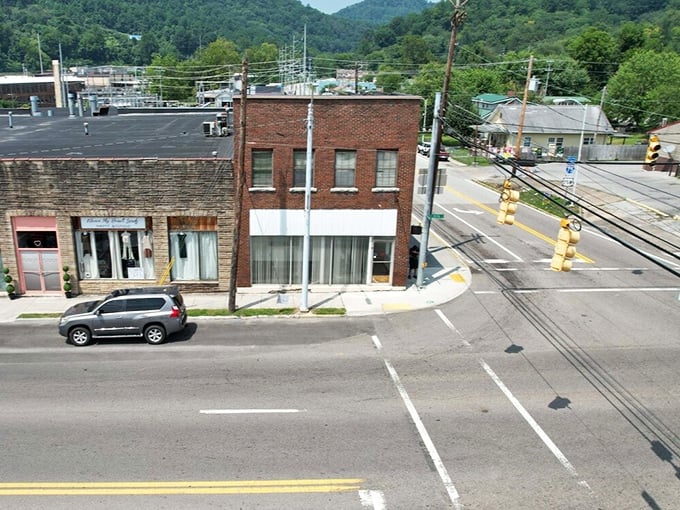 The corner of Tennessee and Central showcases LaFollette's architectural character&mdash;brick buildings that have witnessed generations of small-town life unfolding at a refreshingly unhurried pace.
