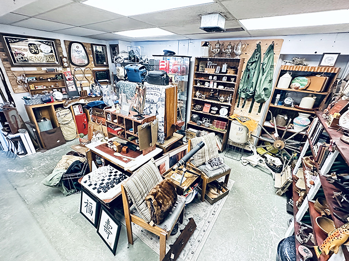 Every corner of Paris Vintage Market tells a story&mdash;this particular nook might contain your next family heirloom or conversation piece waiting to be discovered.