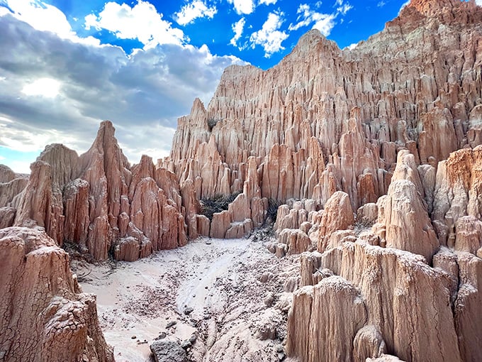 These towering spires could easily stand in for an alien planet in the next sci-fi blockbuster. No special effects needed here.