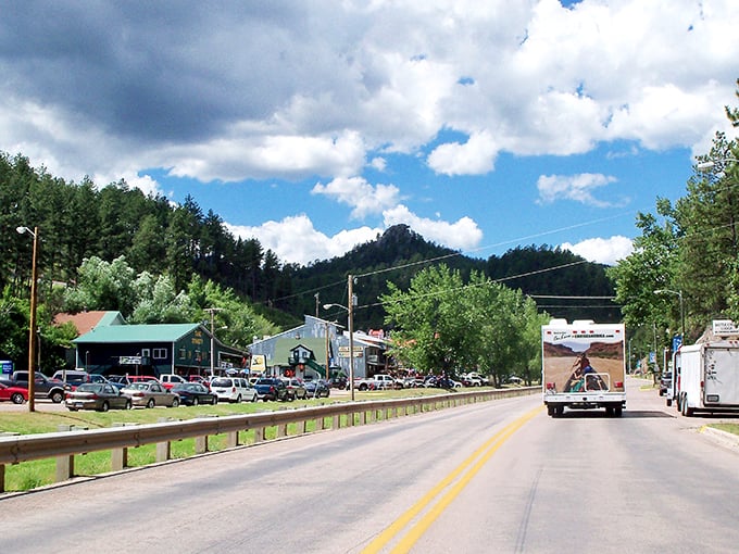 The road through Keystone offers a quintessential Black Hills experience – pine-covered mountains, small-town charm, and the promise of adventure around every bend.