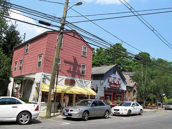 Chester's Main Street offers a perfect blend of small-town charm and historic character, where colorful buildings house treasures waiting to be discovered.