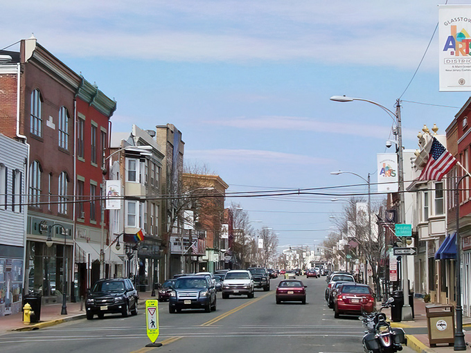 High Street's historic charm offers a glimpse into Millville's affordable appeal &ndash; where your retirement dollars stretch like saltwater taffy.