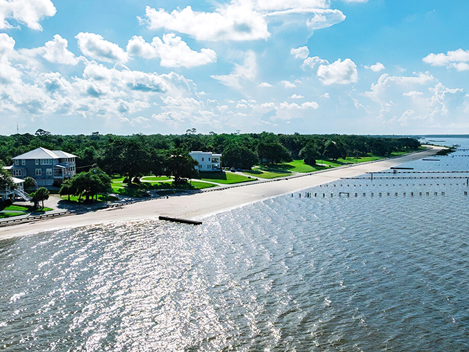 Where coastal dreams meet retirement reality &ndash; Ocean Springs' waterfront homes and pristine beaches offer that "pinch me" lifestyle without the "empty my wallet" price tag.