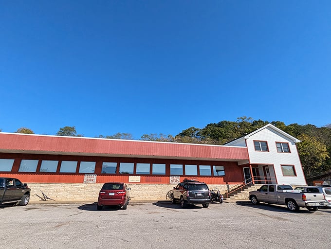 Don't let the modest appearance fool you&mdash;this unassuming red building houses one of Kentucky's most beloved buffets and down-home dining experiences.