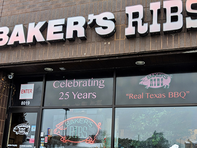 Celebrating 25 Years reads the window&mdash;that's a quarter-century of perfecting the art of transforming tough cuts into tender triumphs.