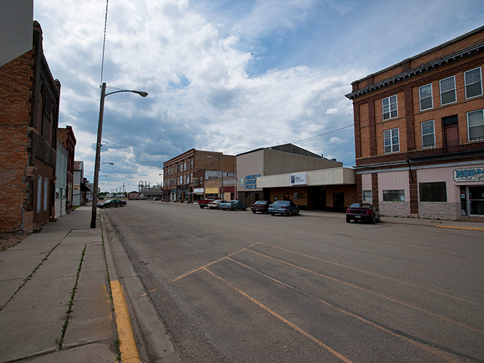 Main Street stretches before you like a living museum of Americana, where rush hour consists of maybe three cars at the town's single stoplight.