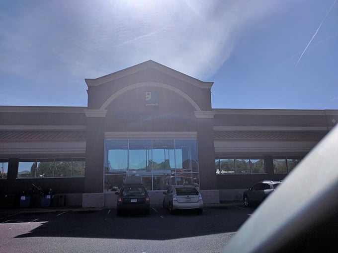 The unassuming exterior of Goodwill Littleton hides a treasure trove within. Like a Vegas casino, once you enter, you'll lose all track of time.