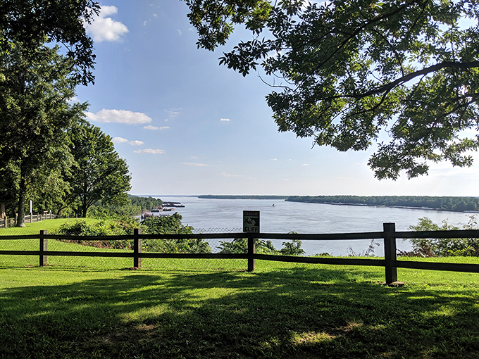 The Mississippi River stretches like nature's highway from this stunning overlook. Kentucky's version of "the edge of the world" comes with better scenery and fewer sea monsters.