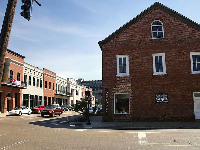 Downtown Natchez whispers stories of the past through its brick facades and historic storefronts, where modern life moves at a refreshingly unhurried pace.