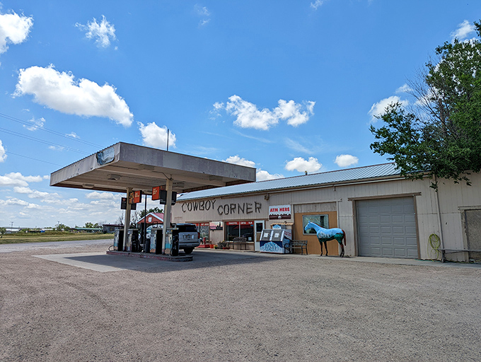 Unassuming roadside oasis where culinary magic happens. Who knew a gas station could be the gateway to comfort food paradise?